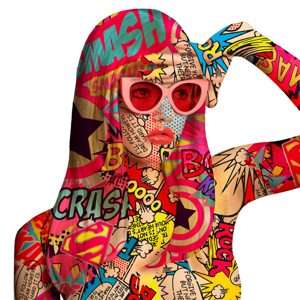 Shop now Art online! Pop Art/ "Supergirls" collection from famous ...